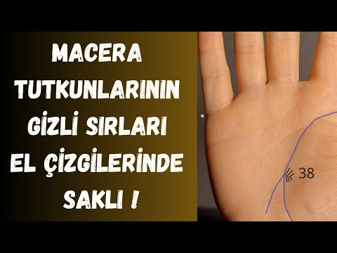 Macera Tutkunlarının Gizli Sırları El Çizgilerinde Saklı! -Hayat Çizgisinde köşeli açı ile genişleme