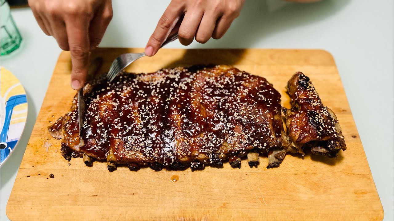 Special Ribs BBQ for Dinner with My Loves! Let’s eat! 🤤😋🍽️ - YouTube