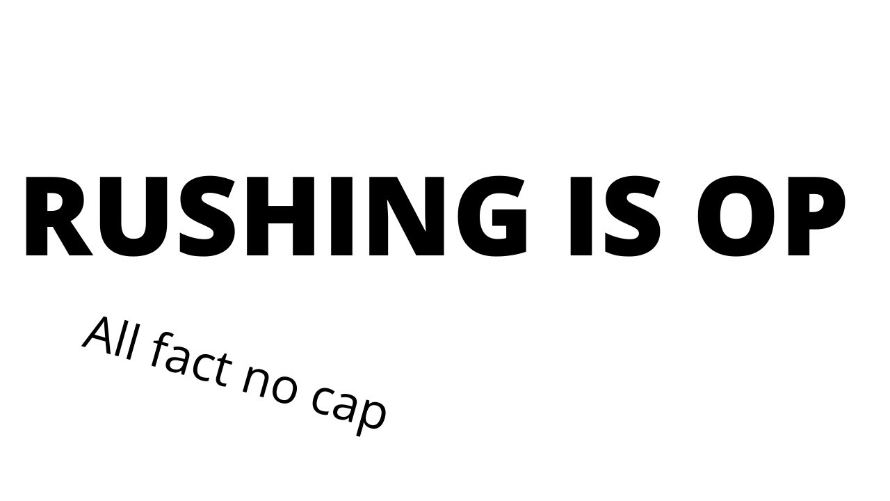Rushing Is Op Uncut Roblox Bedwars Youtube