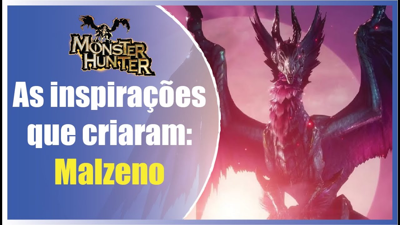 As inspirações que criaram o Malzeno - Monster Hunter Rise Sunbreak ...