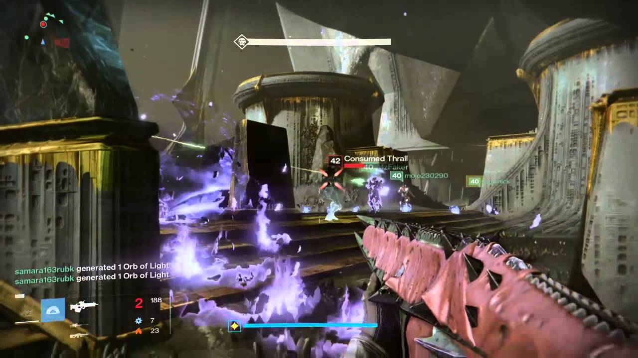 Destiny Kings Fall Raid Hard Oryx Challenge с друзьями - YouTube