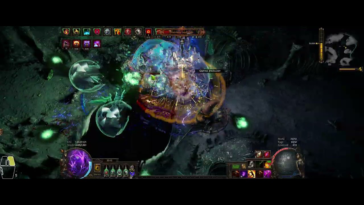 PoE Delve depth 6000+ nodes: Unspeakable Shrine (Depth: 6011 ...