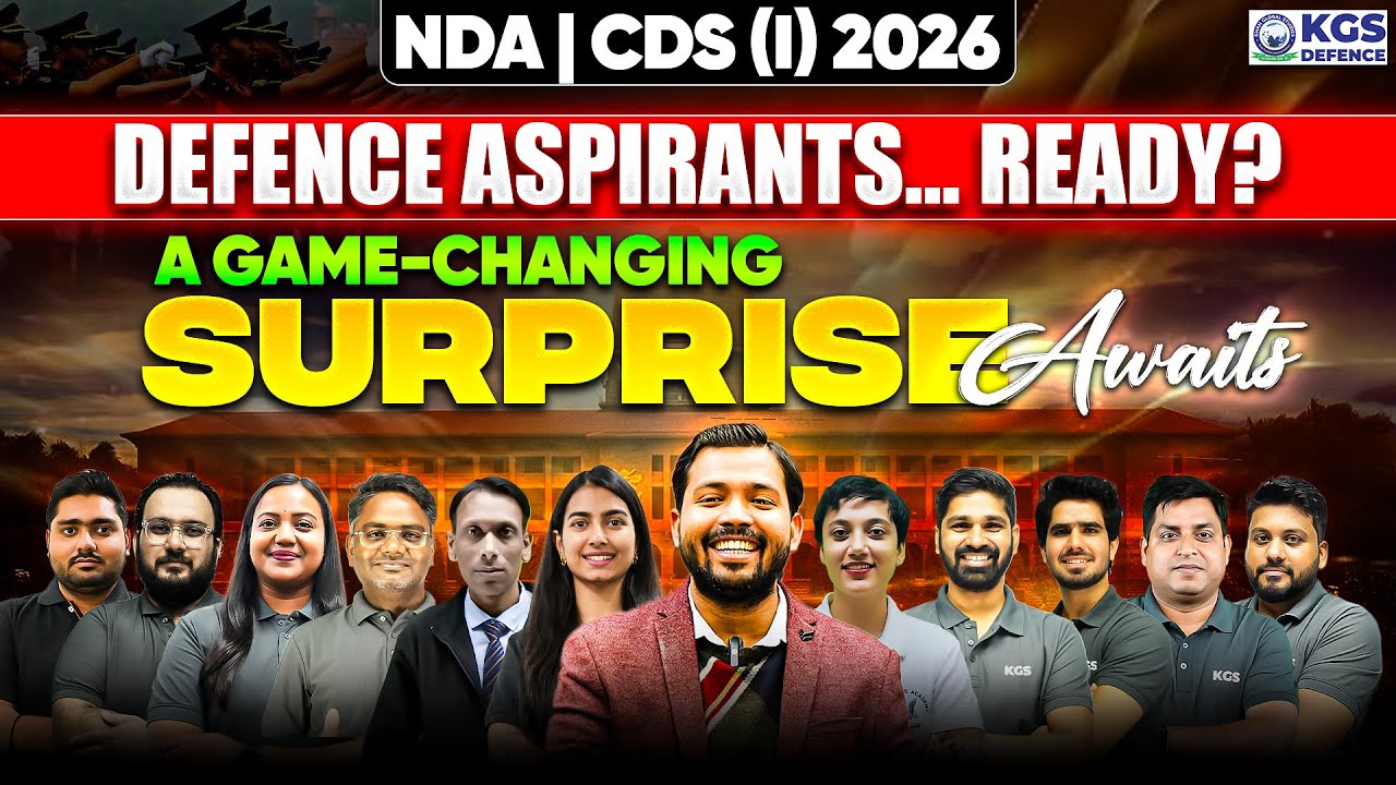 NDA || CDS (I) 2026 | DEFENCE ASPIRANTS… READY? A GAME-CHANGING ...