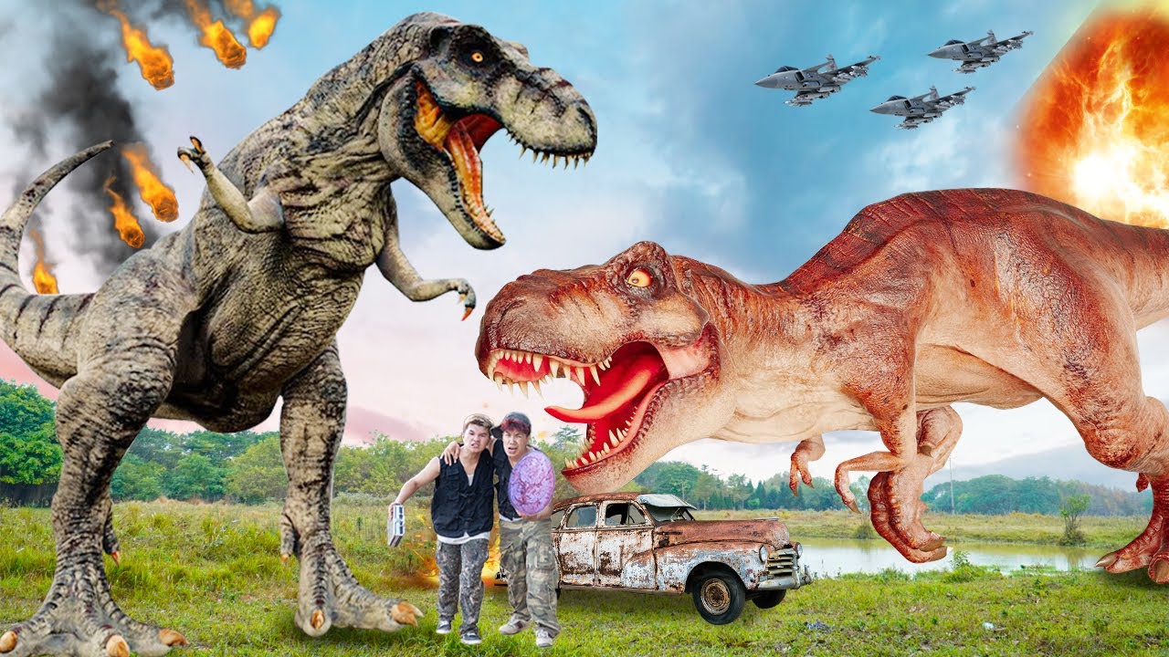 Best Action Movies Dinosaur (2024) Full | T-rex Attack | Jurassic Park ...