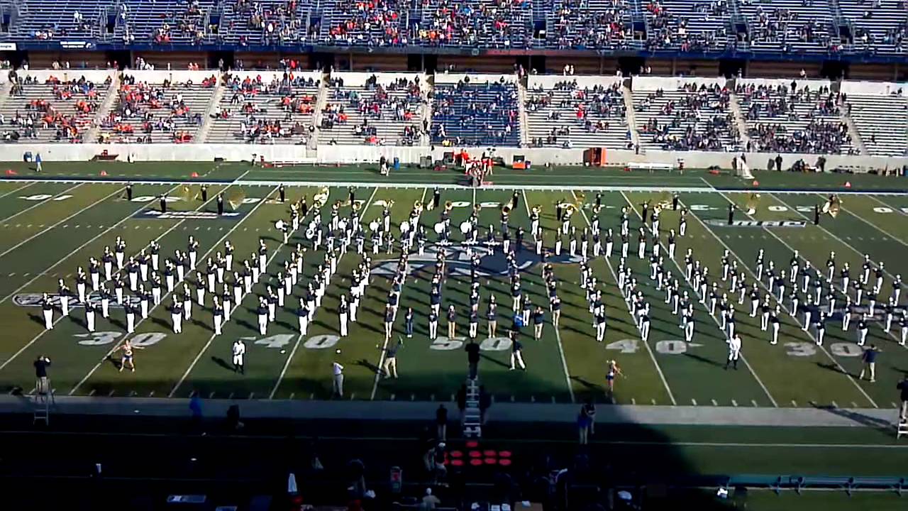 2012 University of Akron Marching Band Doobie Brothers Medley - YouTube