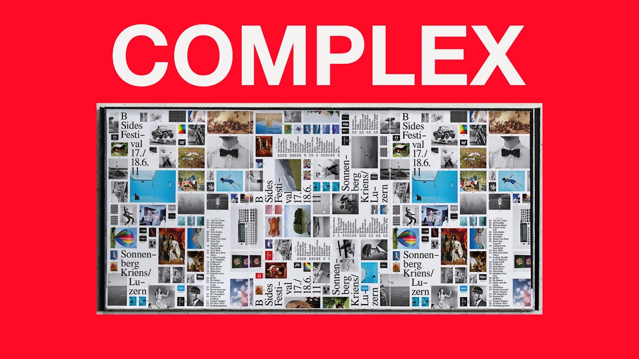 THE MOST COMPLEX SWISS DESIGN POSTER - YouTube