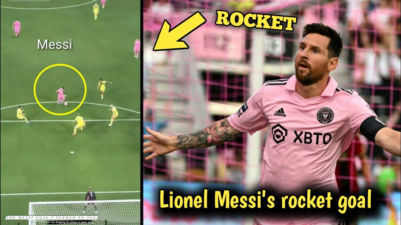 Messi's rocket goal against Nashville - YouTube