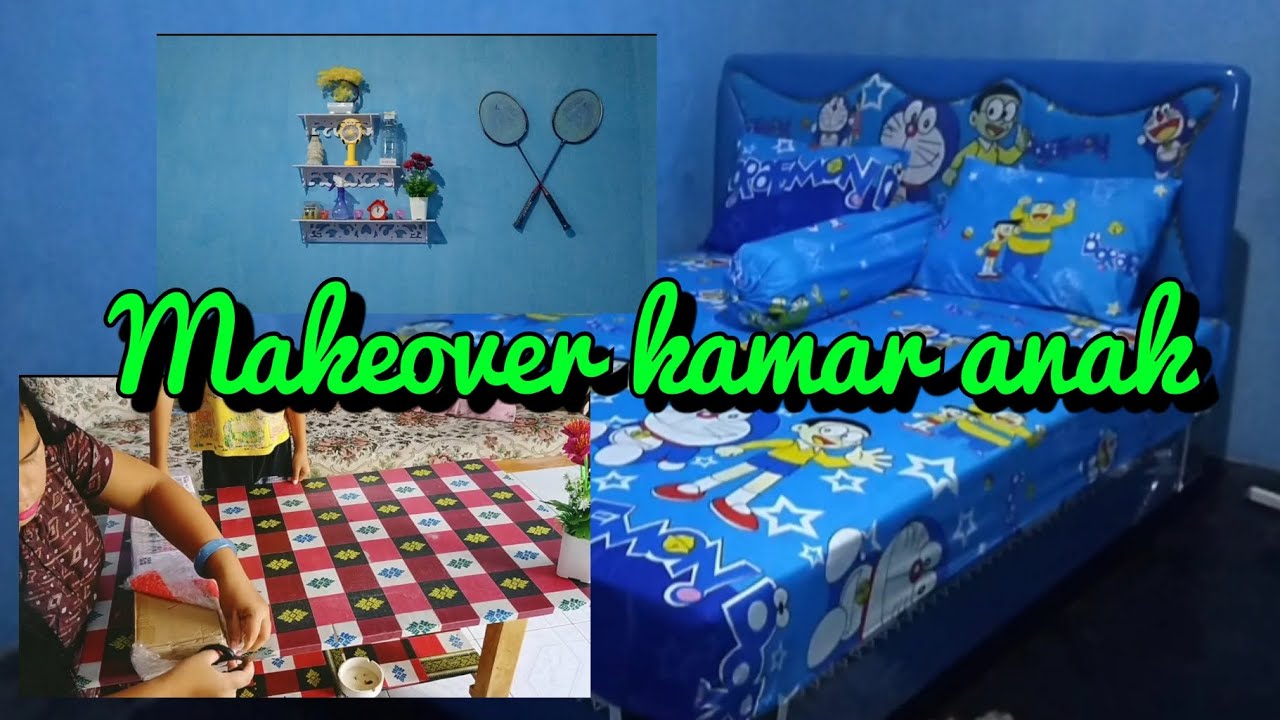 Unboxing paket + Makeover Kamar Anak - YouTube
