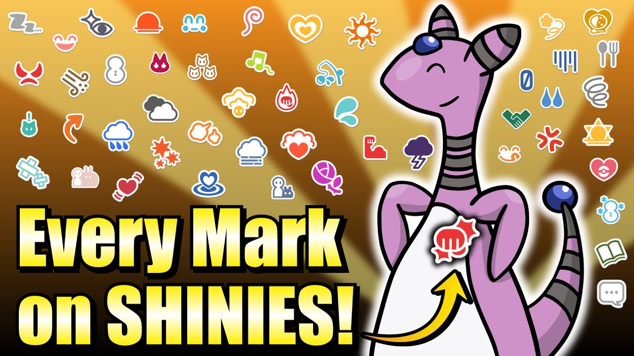 Getting ALL MARKS on SHINY POKEMON! (Shiny Mark Master Quest) - YouTube