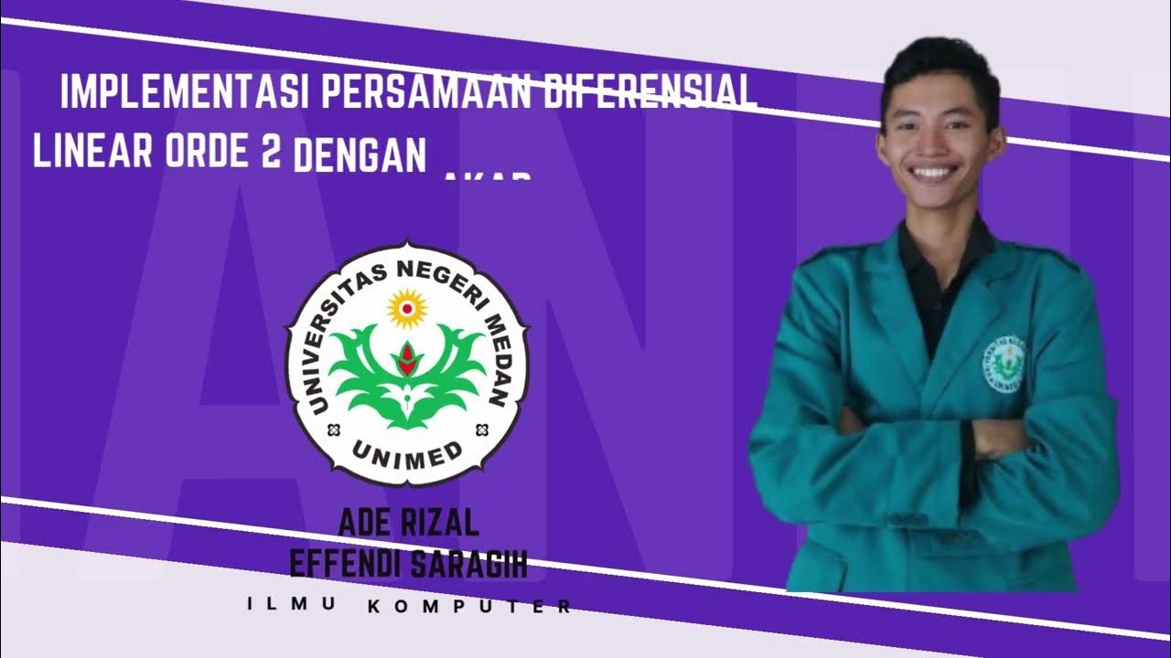Penyelesaian Persamaan Diferensial Orde 2 dengan Akar Kembar ...