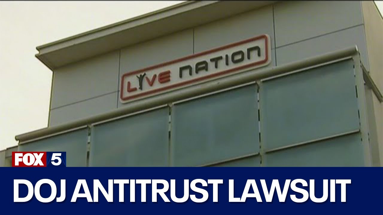 DOJ to file antitrust lawsuit against Live Nation - YouTube