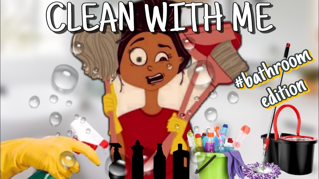 Clean My Bathroom With Me Bathroom Cleaning Routine Cleanwithme