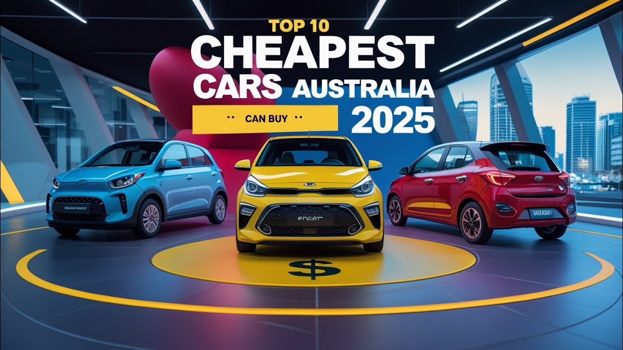 Top 10 Cheapest Cars in Australia for 2025 || Cheapest Cars - YouTube