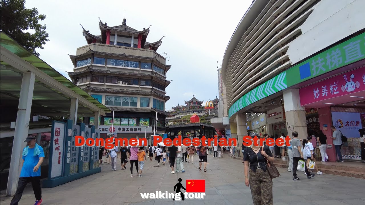 What's at the Dongmen pedestrian Street in Shenzhen, China 🇨🇳. Food ...