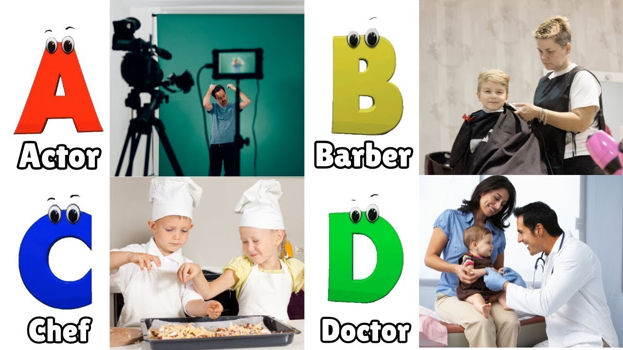 Occupation Alphabet Song | Occupation ABC Song | Phonics for Kids ...