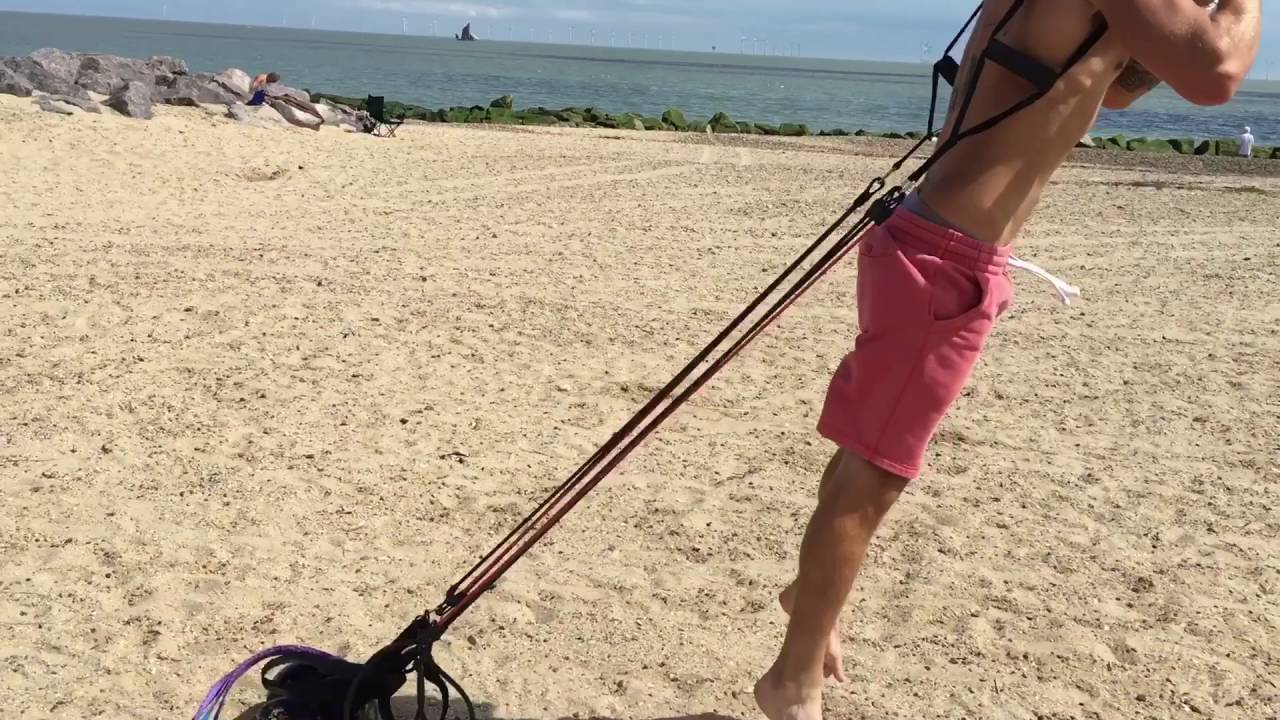 KO8 and Kettlebells Beach Workout - YouTube