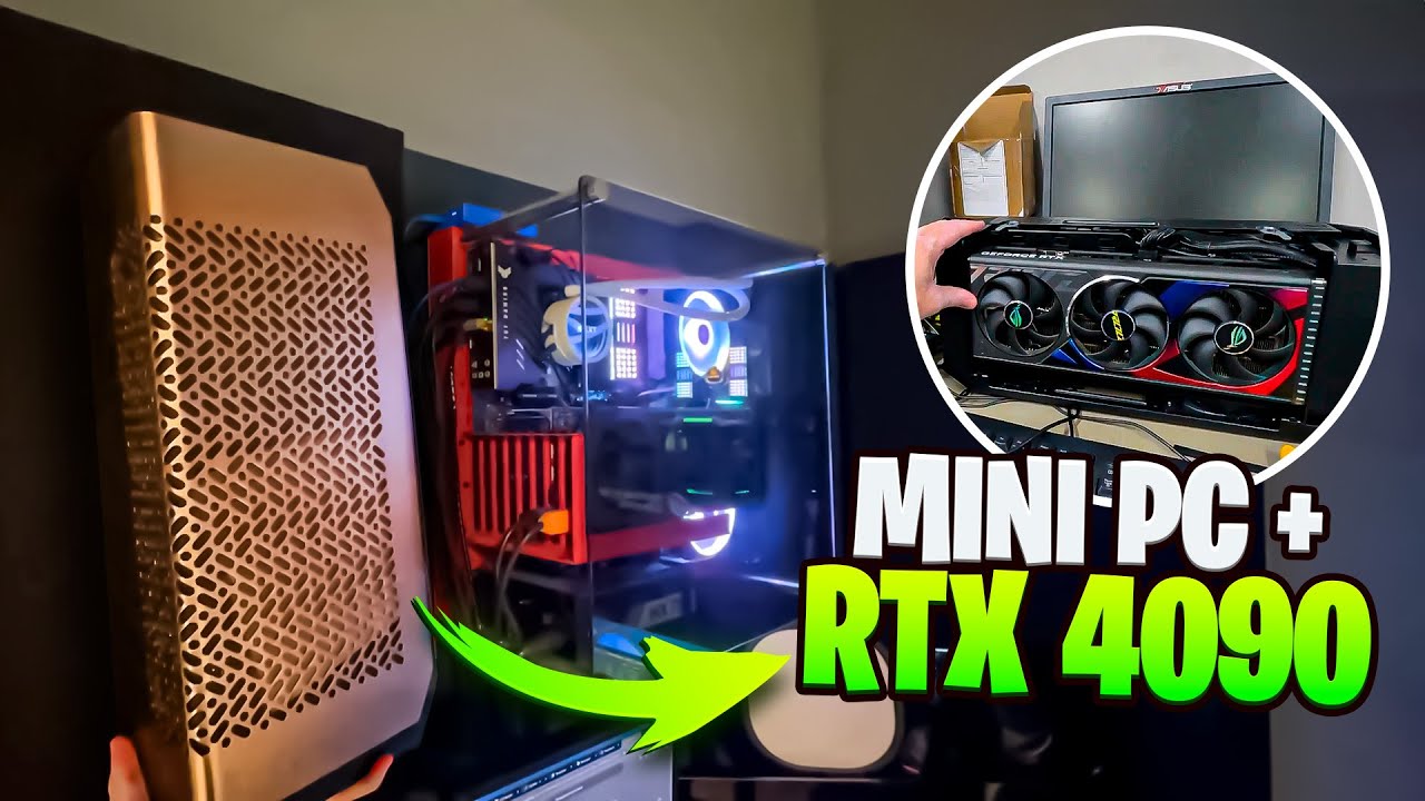 É POSSÍVEL COLOCAR UMA 4090 NUM MINI PC? VAMOS DESCOBRIR! - YouTube