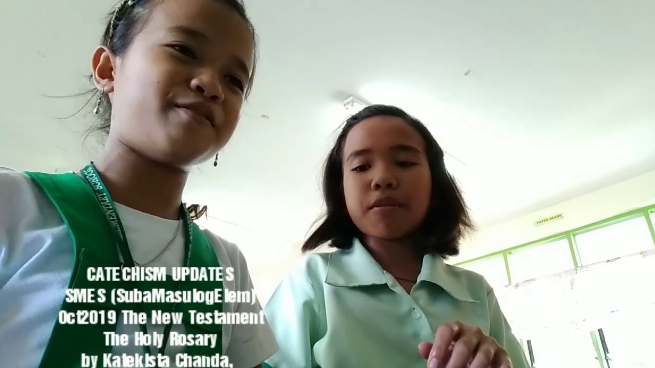 FILIPINO CATECHISM UPDATES SMES 2019Oct - YouTube