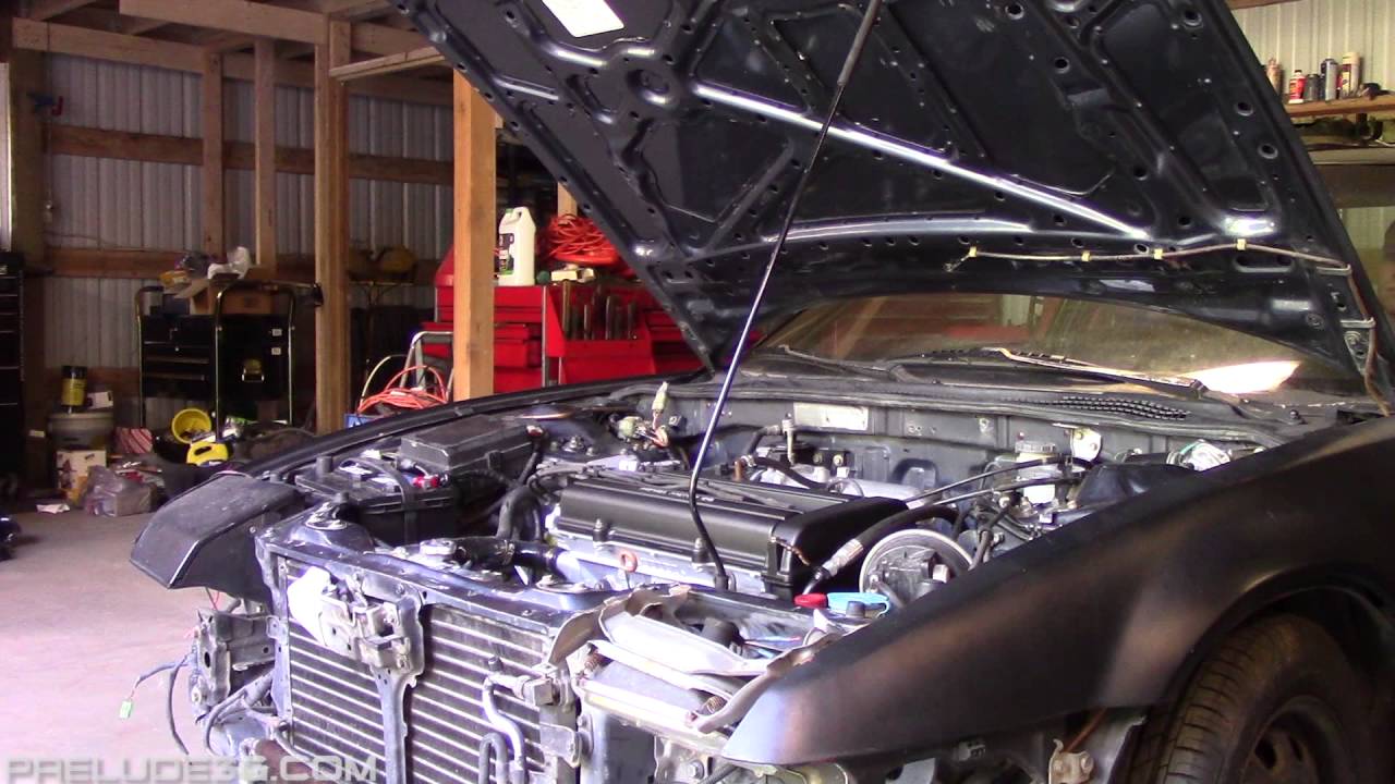 B20b Swap First Start - YouTube