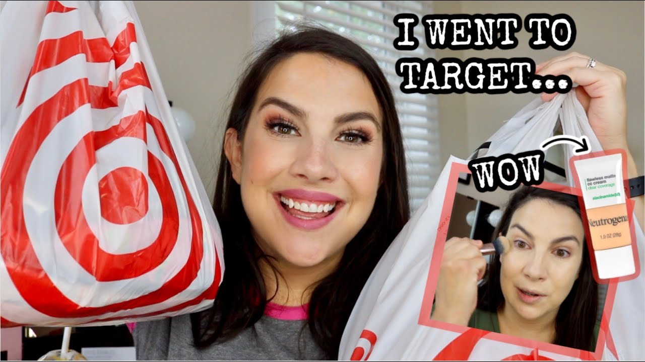 RANDOM TARGET HAUL + Makeup Try-On/Mini Reviews - YouTube
