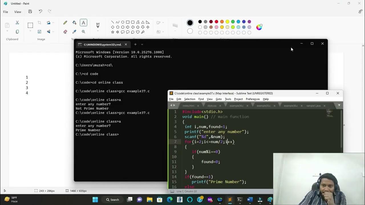 For Loop Prime Number C Programming For Cprogramming Primenumber Youtube
