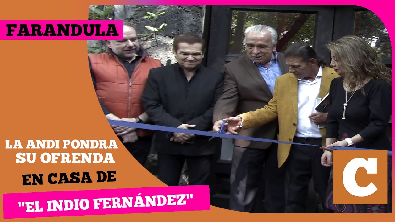La ANDI coloca ofrenda en la casa de “El Indio” Fernández - YouTube