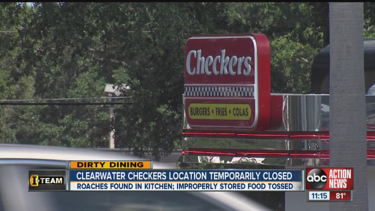 Dirty Dining: Checkers Drive-In - YouTube