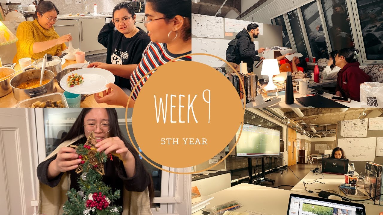 Too Much Football + Decorating Tree | Week 9 - University of Dundee ...