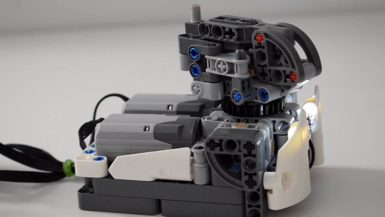 Easy LEGO Gun Turret | WORKING Ultra Compact and Simple - YouTube