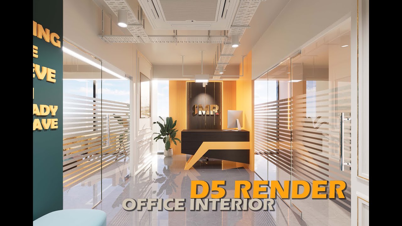 CINEMATIC ANIMATION OF AN OFFICE INTERIOR PART_01 | ARCHITECTURAL ...