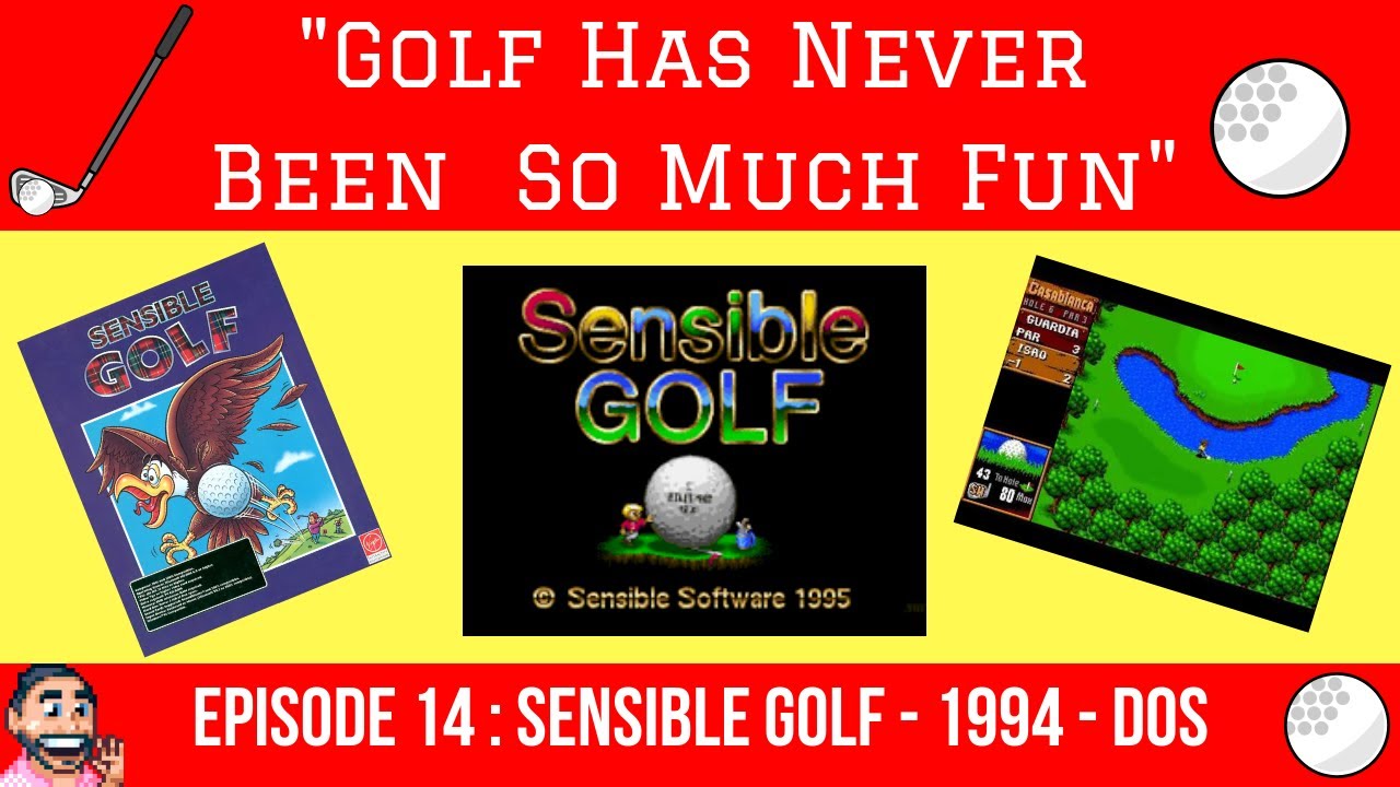 Episode 14: SENSIBLE GOLF - 1992 - DOS Version - Golf Has Never Been So ...