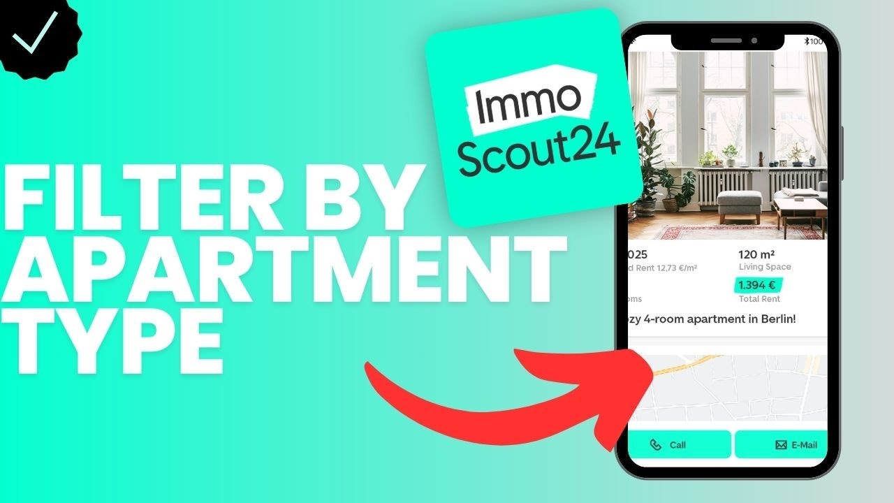 How to filter your searches by apartment type in Immoscout 24? - YouTube