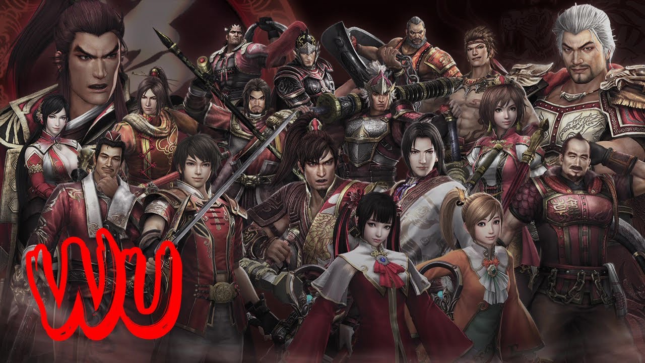 Dynasty Warriors - Wu Characters ตัวละครง่อก๊ก - YouTube