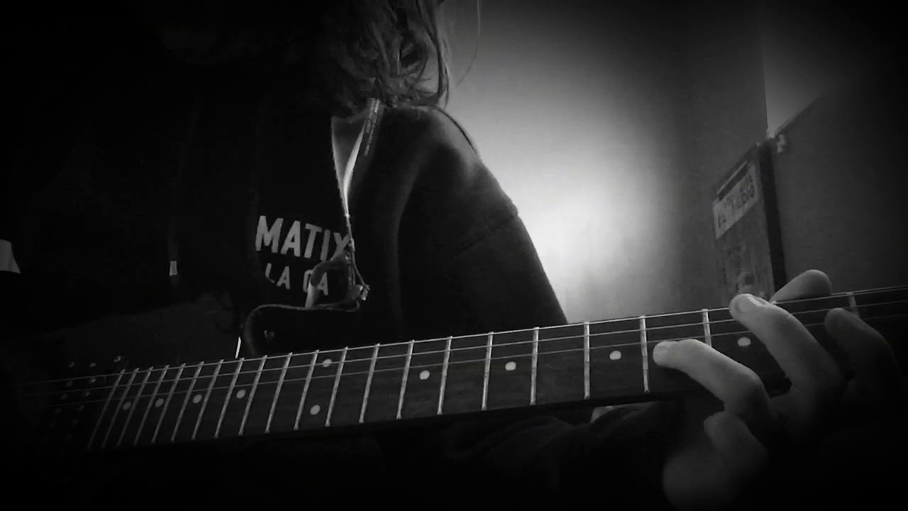 avoid lil peep guitar cover - YouTube