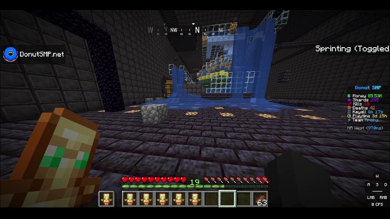 Playing Donut SMP And Rating Bases! Buying Skeleton Spawners For 650k ...