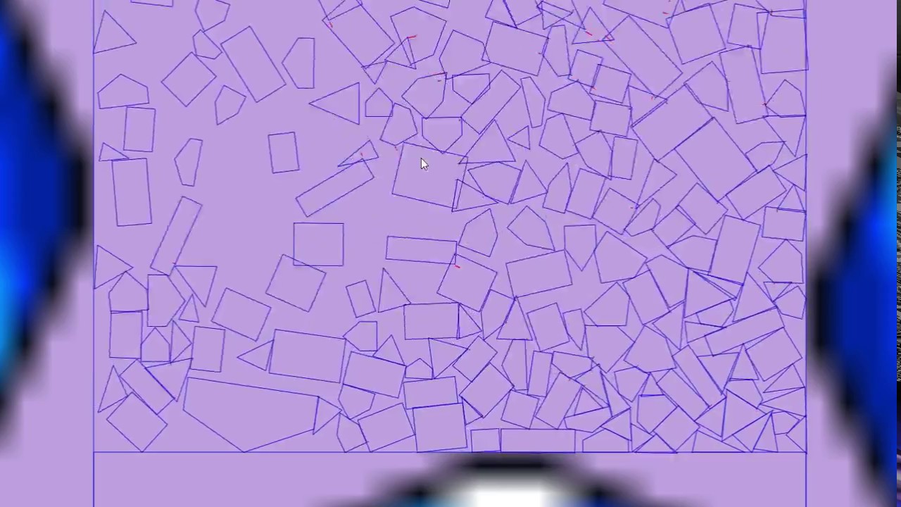 2D Physics Engine demonstration - YouTube