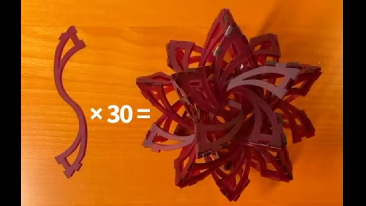 frabjous puzzle made with cardboard - YouTube