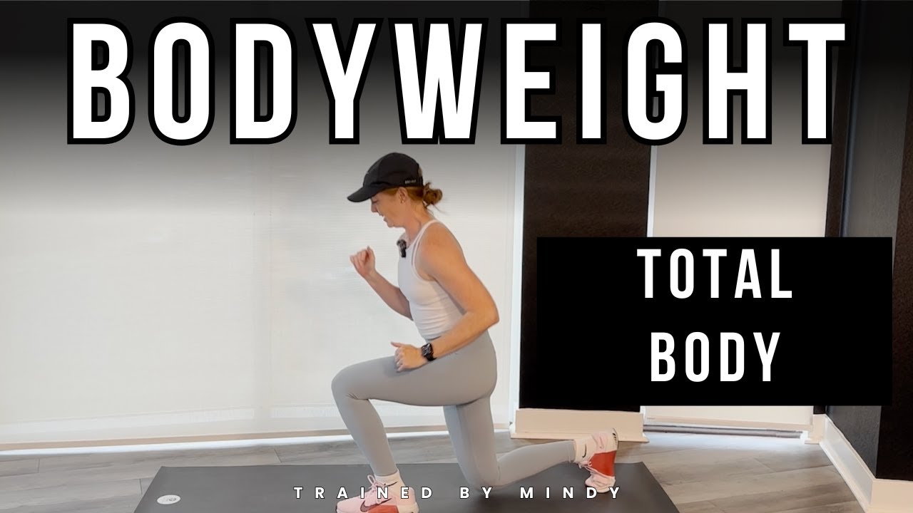 Total Body Bodyweight Workout | Under 25 Minutes - YouTube