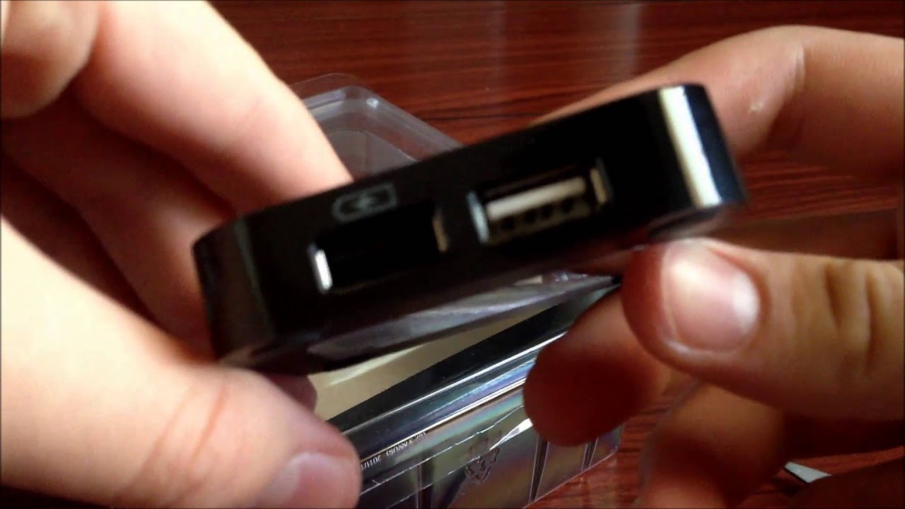 Unboxing of the Powered D-Link 4-Port USB 2.0 Hub - YouTube
