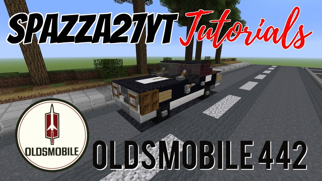 Minecraft Oldsmobile 442 (1970) Tutorial - YouTube