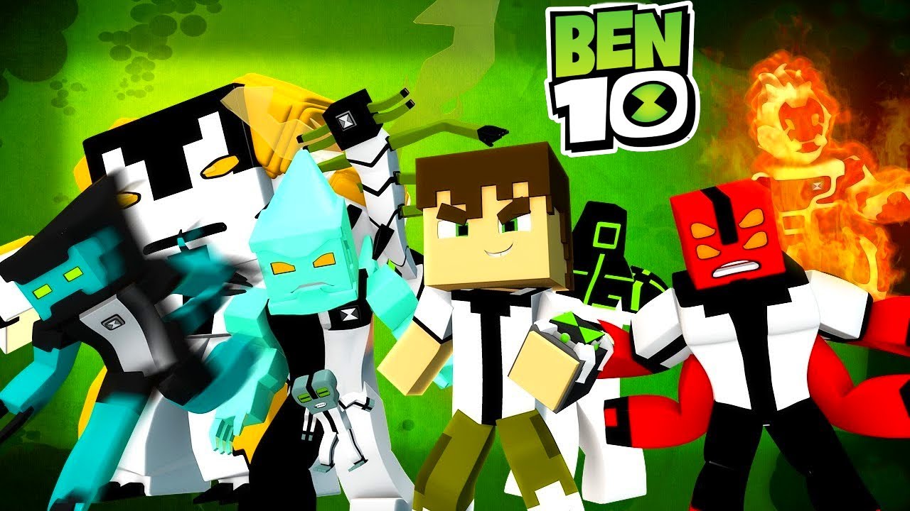 MOD DE BEN 10 PARA MINECRAFT PE || BEN 10 ADDON MINECRAFT 'PE || ADDON ...