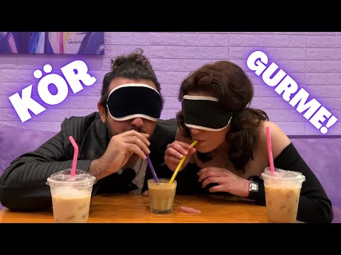 GÖZÜN KAPALIYKEN İÇTİĞİN KAHVEYİ TAHMİN EDEBİLİR MİSİN? |  KÖR GURME! (18 Sokak Röportajları)