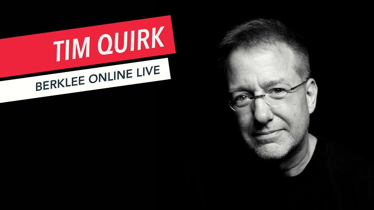 Tim Quirk: Berklee Online LIVE | Music Business | Q&A | 2017 - YouTube