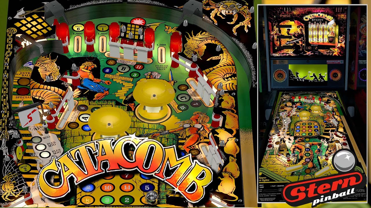 Catacomb (Stern 1981) by UnclePaulie: Visual Pinball X (VPX) - YouTube