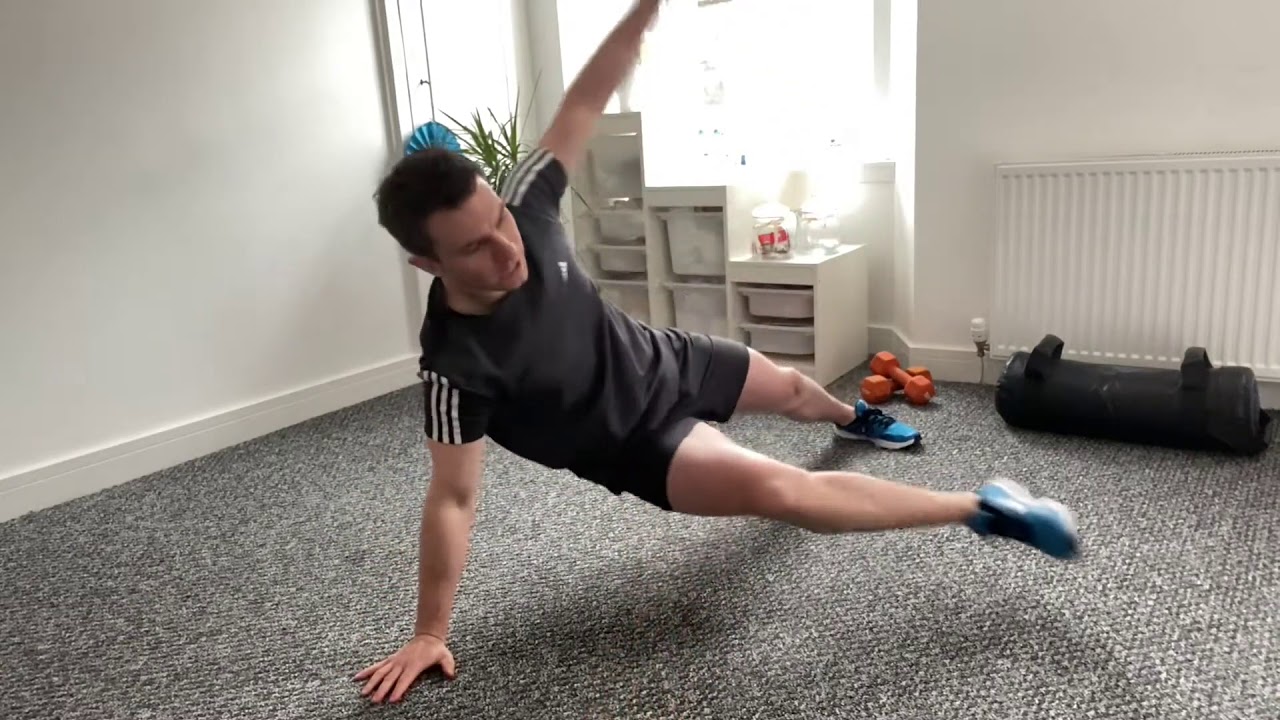 Workout at home with Jamie - YouTube