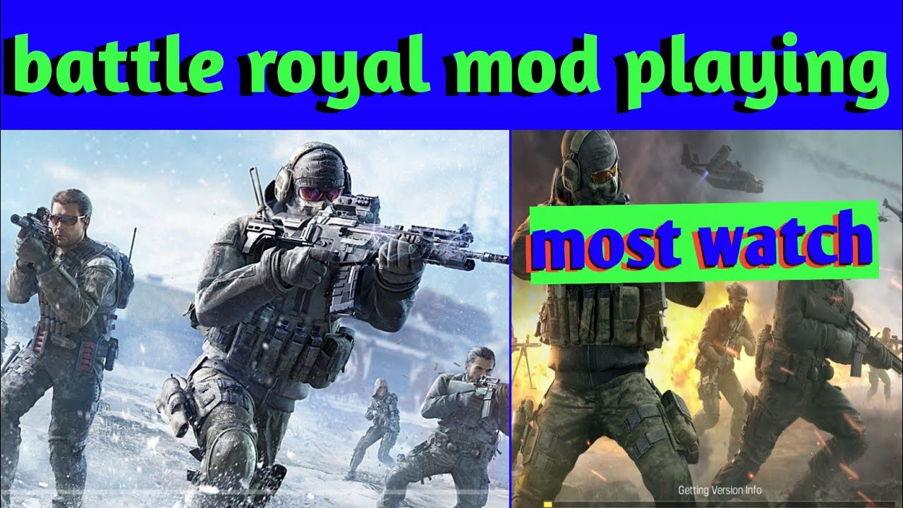 call of duty mobile gameplay | cod battle royal mod play | best ...