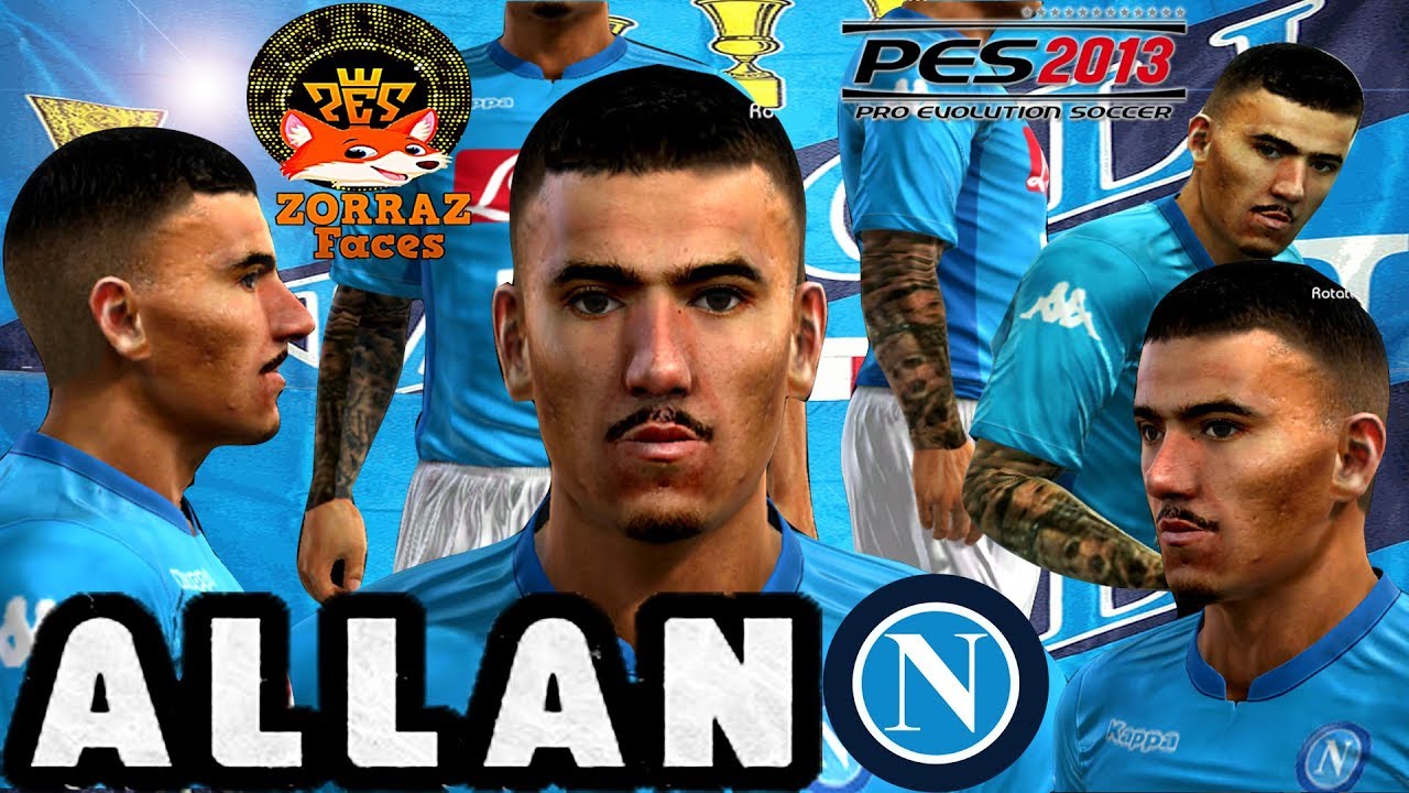 [NEW] ALLAN Face &Tattoos [Pes2013] By ZorraZ - YouTube
