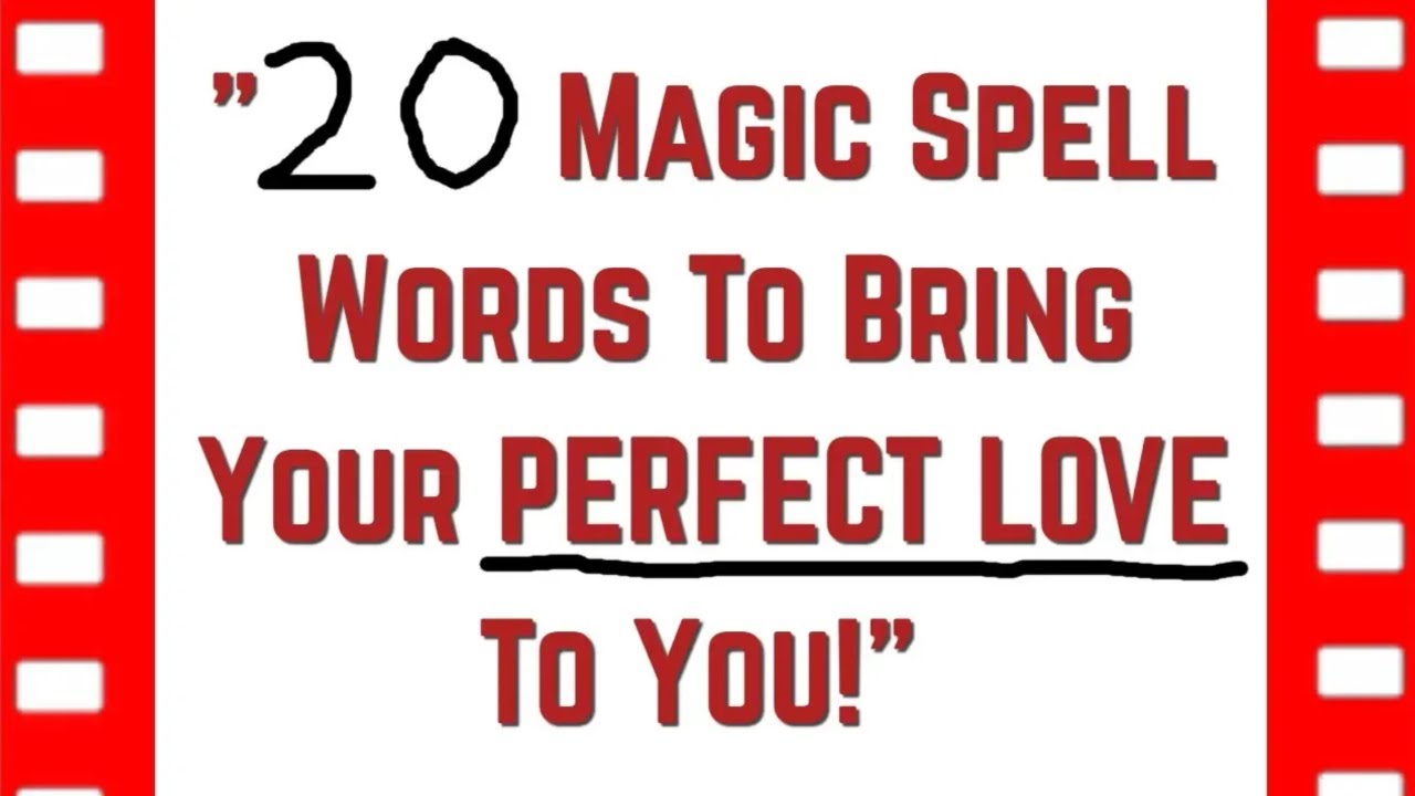 This Magic "Say Name Trick" Really Works! - Easy Love Spell to Attract ...