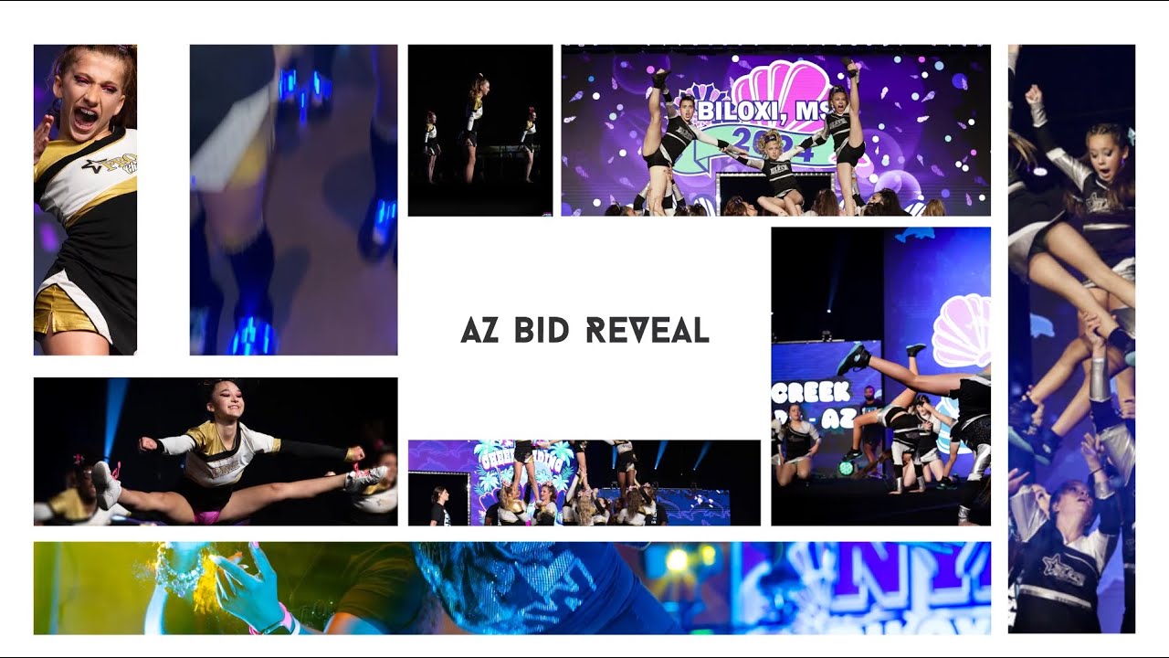 Arizona Cheer Nationals Bid Reveal 2025 - YouTube
