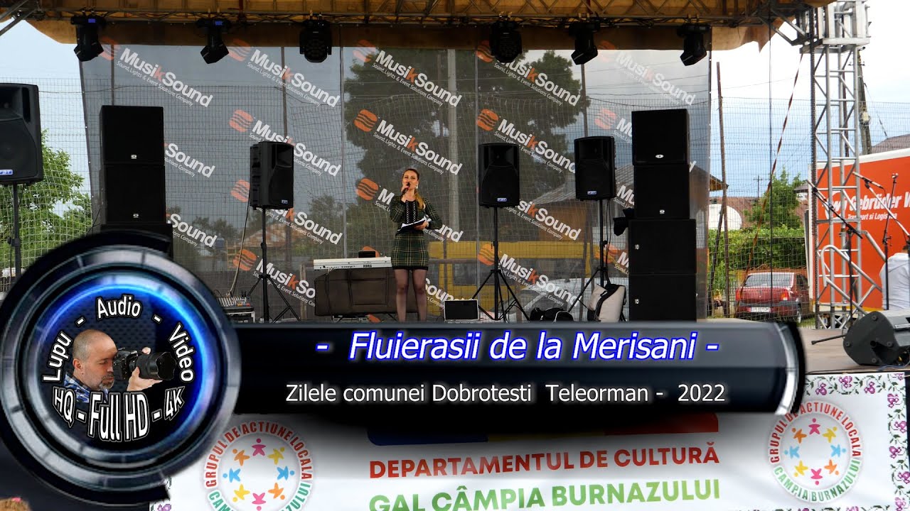 Fluierasii de la Merisani - Zilele comunei Dobrotesti 2022 - YouTube